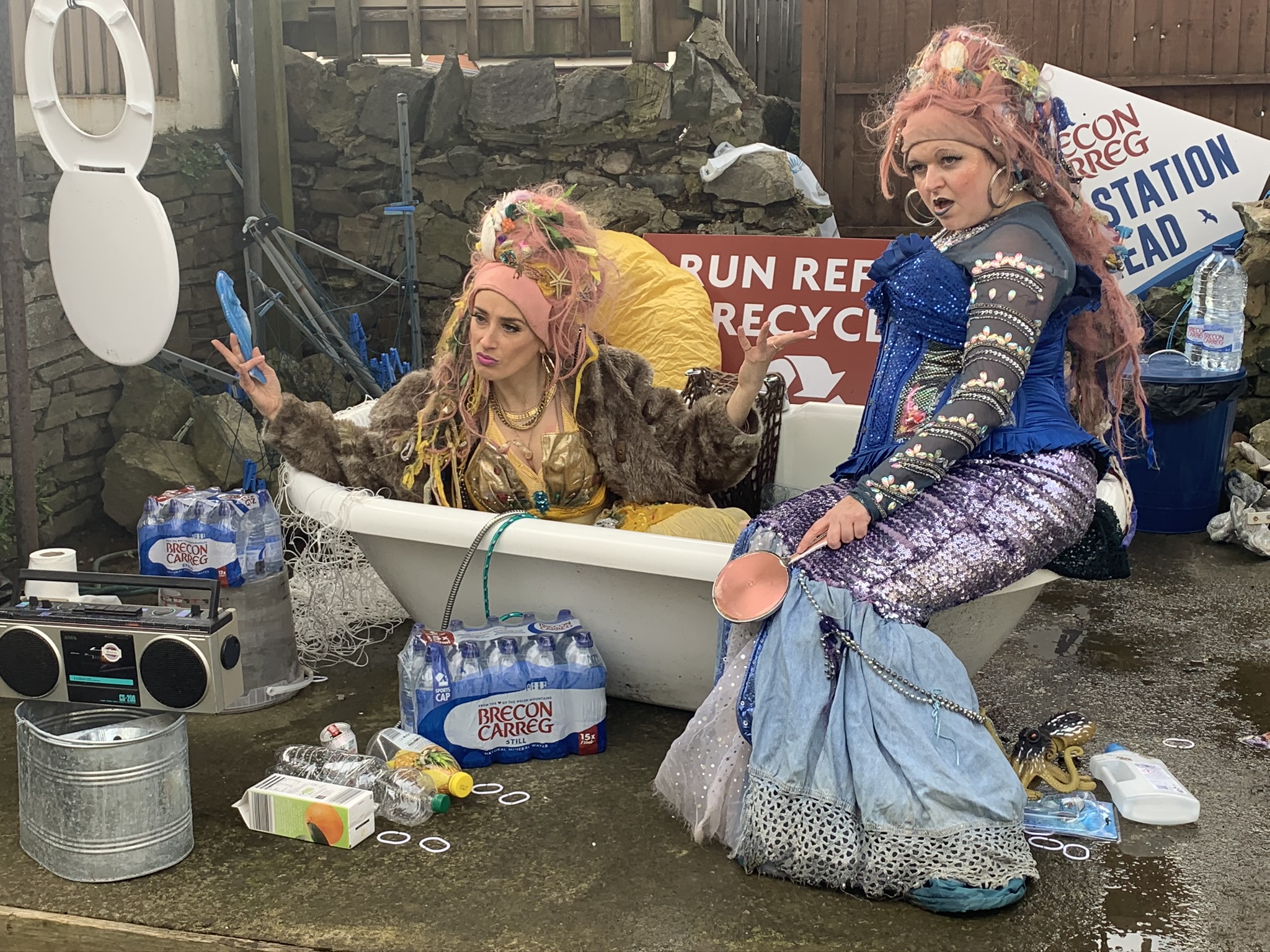 The Brecon Carreg Mermaids are back… - Brecon Carreg